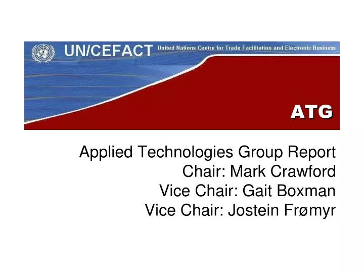 PPT - ATG PowerPoint Presentation, free download - ID:4034916