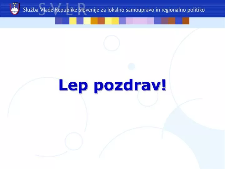 PPT - Lep pozdrav! PowerPoint Presentation, free download - ID:4035762