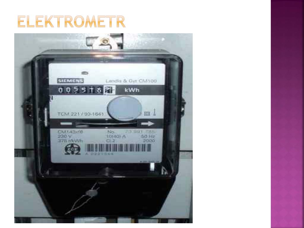 PPT - Elektrická práce, elektrická energie, výkon PowerPoint ...