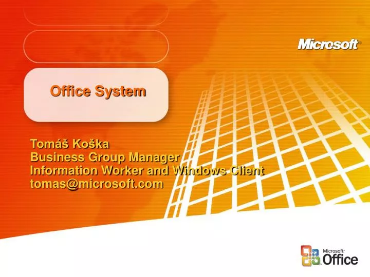 PPT - Office System PowerPoint Presentation, free download - ID:4036563
