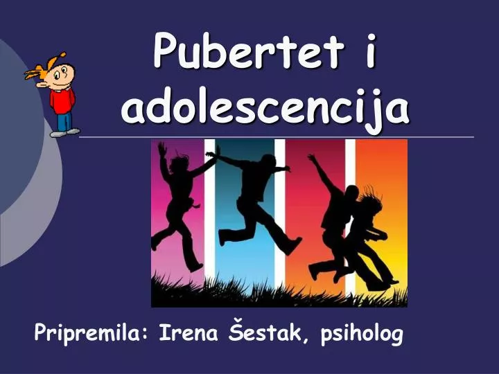 PPT - Pubertet i adolescencija PowerPoint Presentation, free download ...