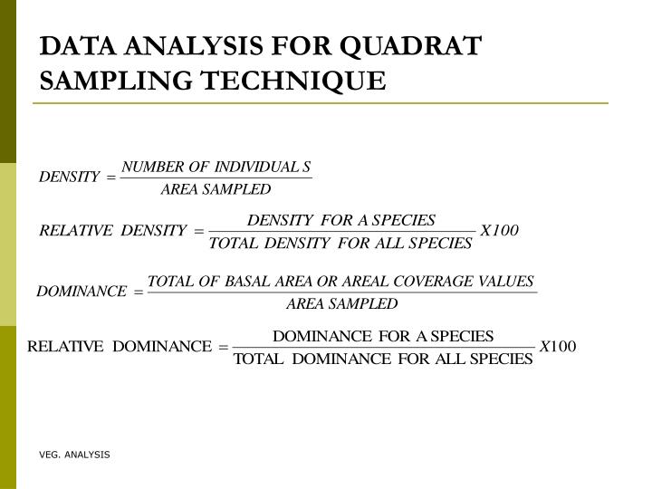 PPT - VEGETATION ANALYSIS PowerPoint Presentation - ID:4038793