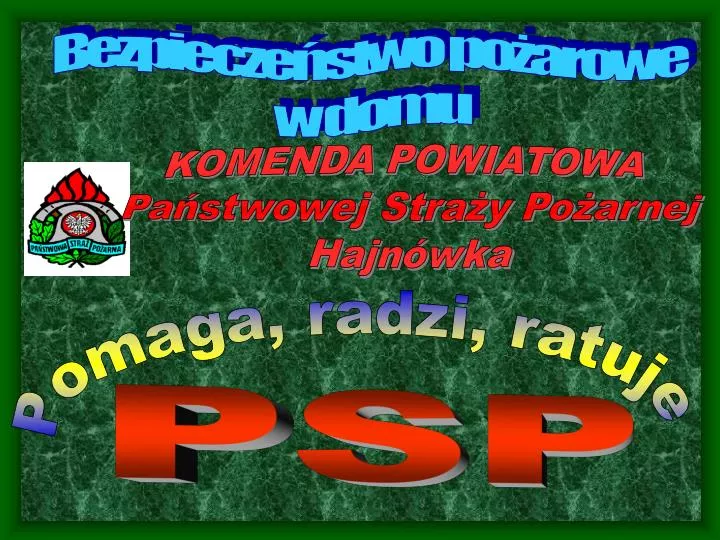 PPT - PSP PowerPoint Presentation, free download - ID:4039159