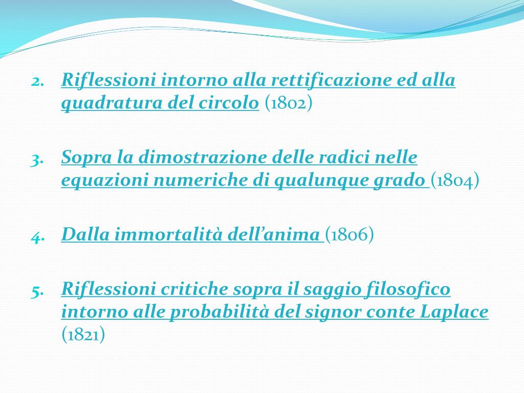 PPT - INTERVISTA AL GRANDE MATEMATICO… PAOLO RUFFINI PowerPoint ...