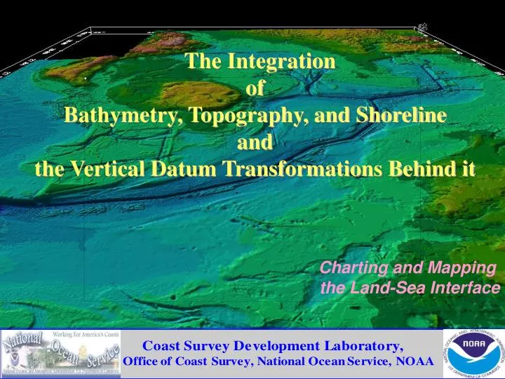 PPT - Charting and Mapping the Land-Sea Interface PowerPoint ...