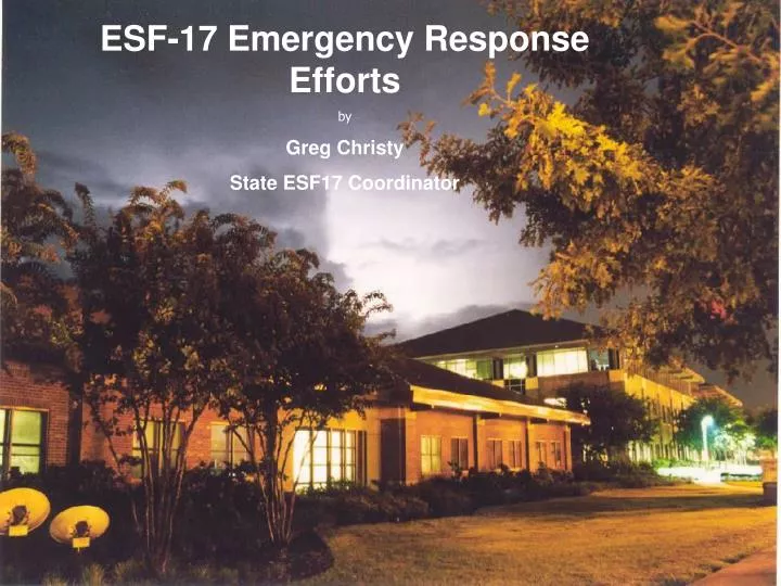 PPT - Florida State Emergency Operations Center PowerPoint Presentation ...