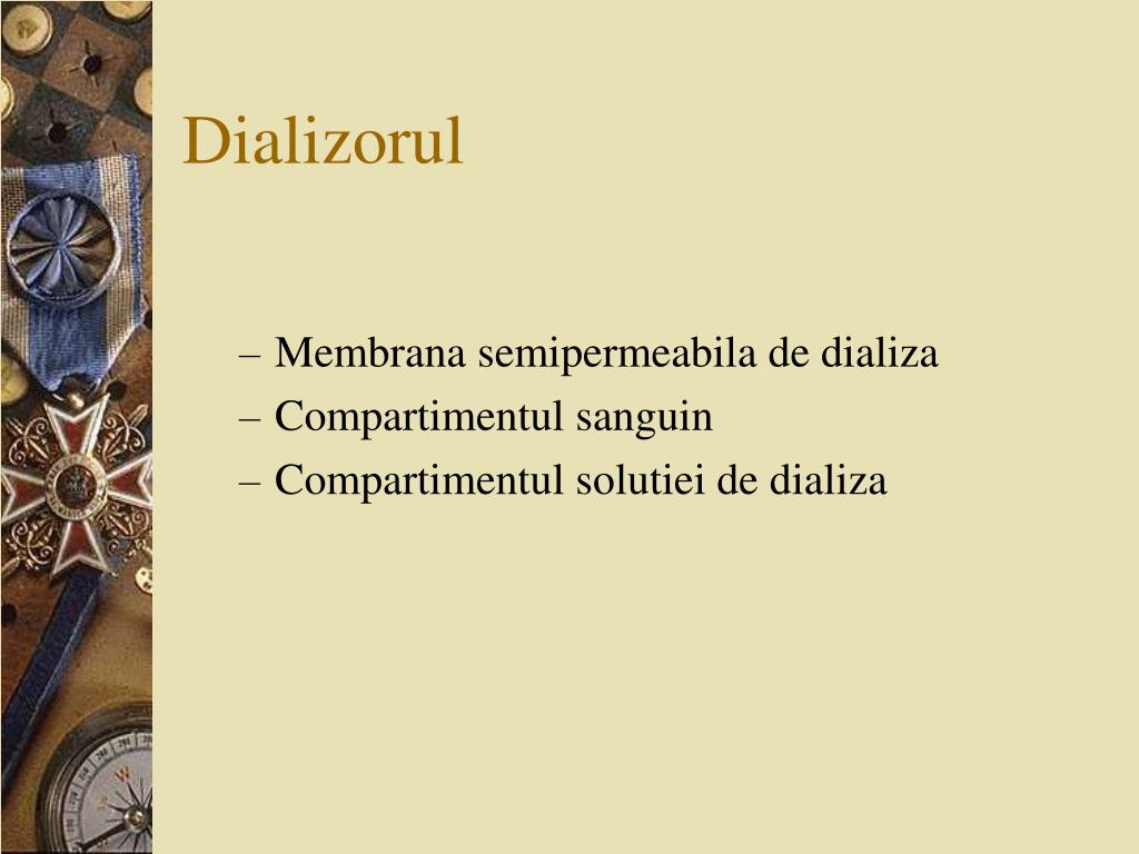 PPT - DIALIZA PERITONEALĂ SI HEMODIALIZA PowerPoint Presentation, free ...
