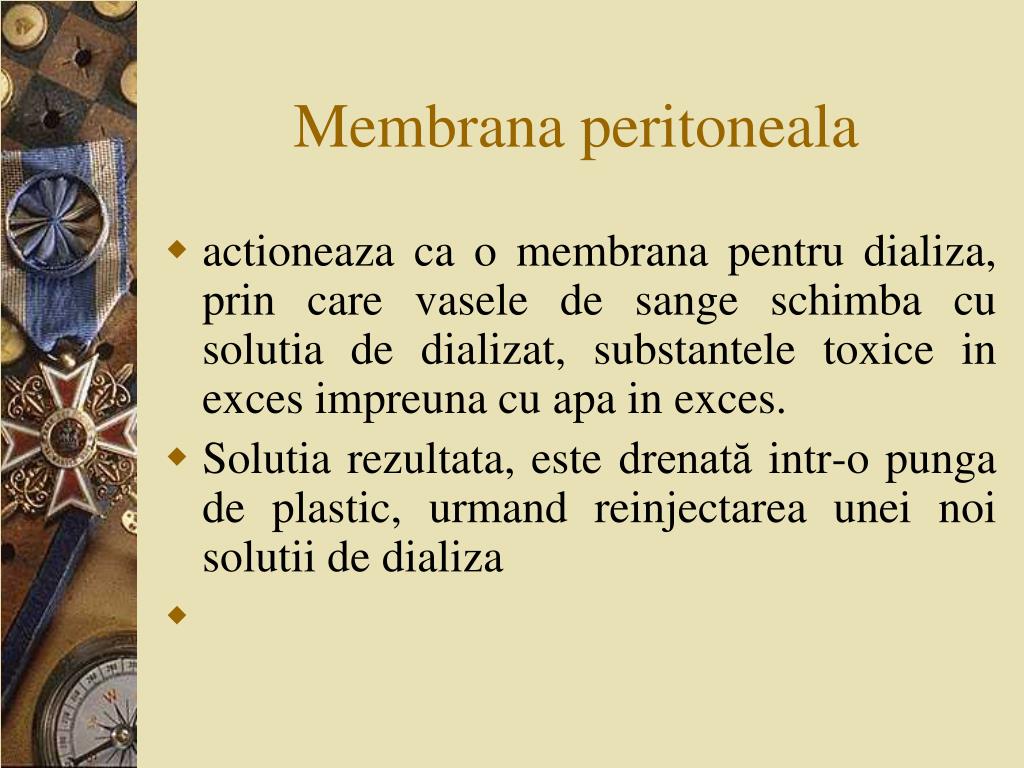 PPT - DIALIZA PERITONEALĂ SI HEMODIALIZA PowerPoint Presentation, free ...