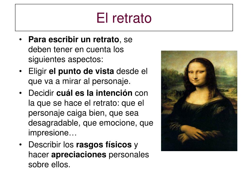 Descripcion Retrato Hot Sex Picture