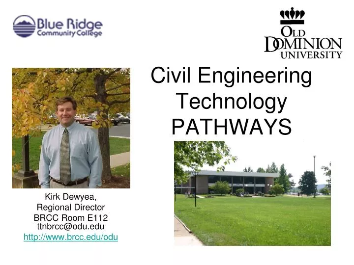 PPT - Civil Engineering Technology PATHWAYS PowerPoint Presentation ...