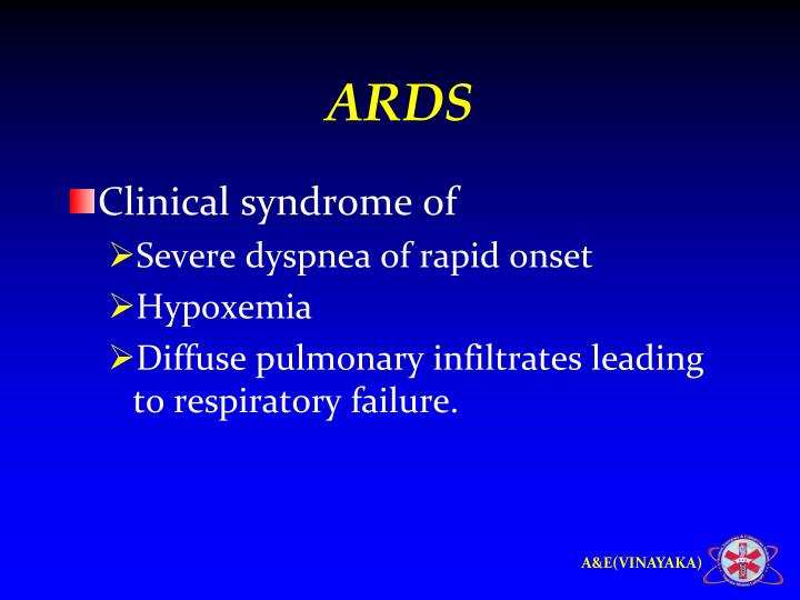 PPT - MECHANICAL VENTILATION IN ARDS / ALI PowerPoint Presentation - ID ...