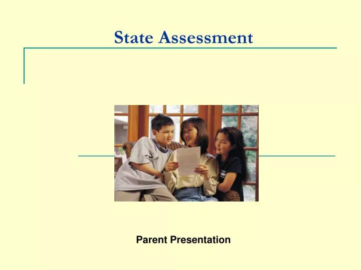 PPT - State Assessment PowerPoint Presentation, free download - ID:4050067