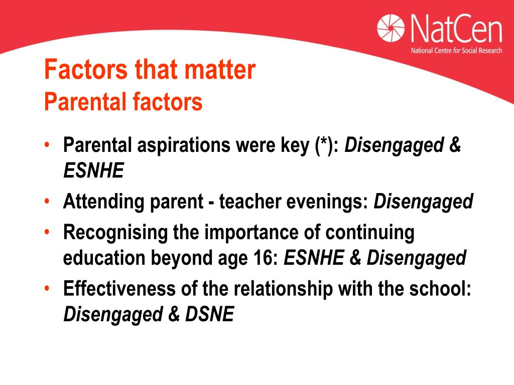 PPT - Disengagement from education among 14-16 year olds PowerPoint ...