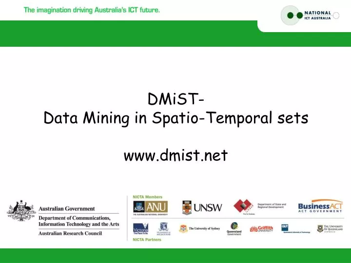 PPT - DMiST- Data Mining in Spatio-Temporal sets dmist PowerPoint ...