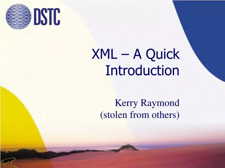 PPT - XML – A Quick Introduction PowerPoint Presentation, free download ... PPT - XML – A Quick Introduction PowerPoint Presentation, free download ...