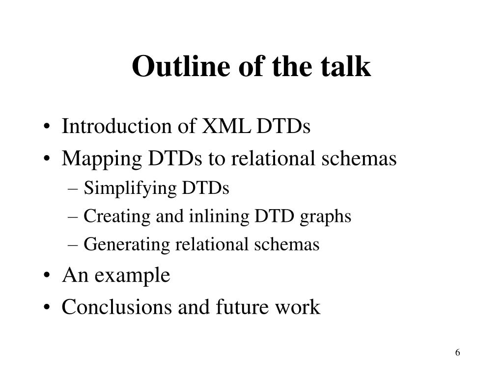 Ppt Xml To Relational Schema Mapping Algorithm Odtdmap Powerpoint Presentation Id4050897