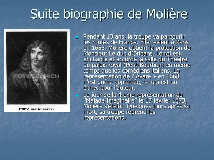 PPT - La biographie de Molière PowerPoint Presentation - ID:4051635