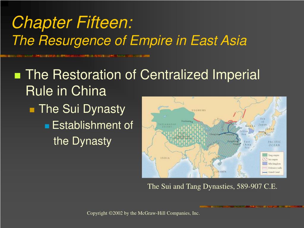 PPT - Chapter Fifteen: The Resurgence of Empire in East Asia PowerPoint ...