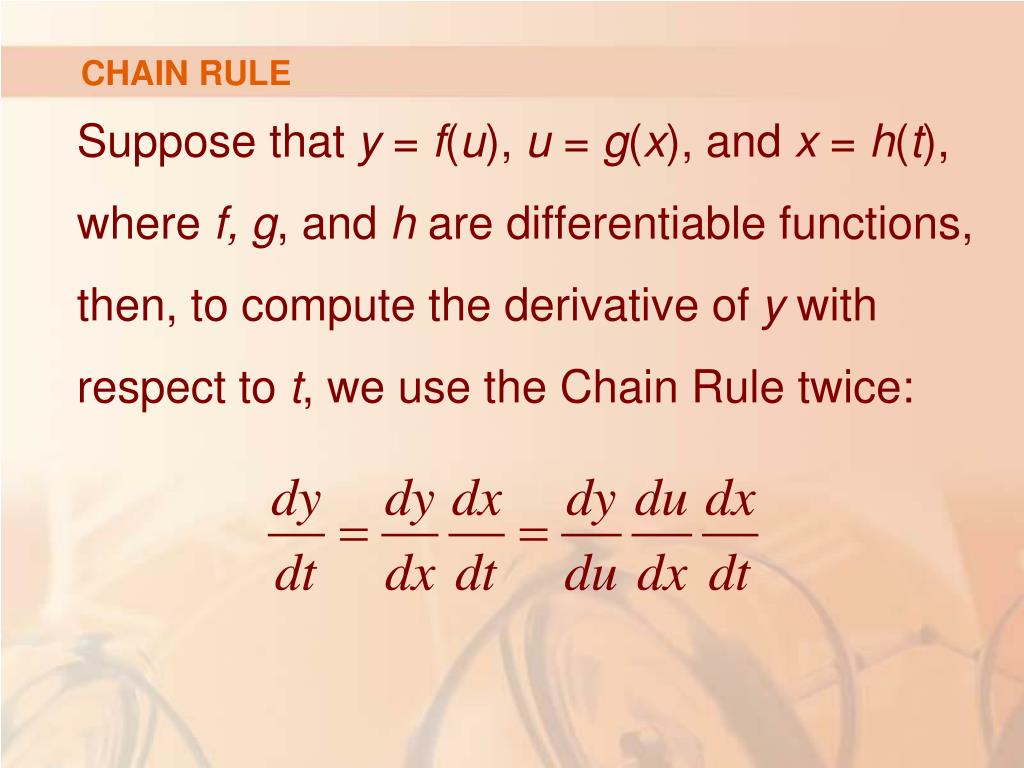 Ppt In This Section We Will Learn About Differentiating Composite