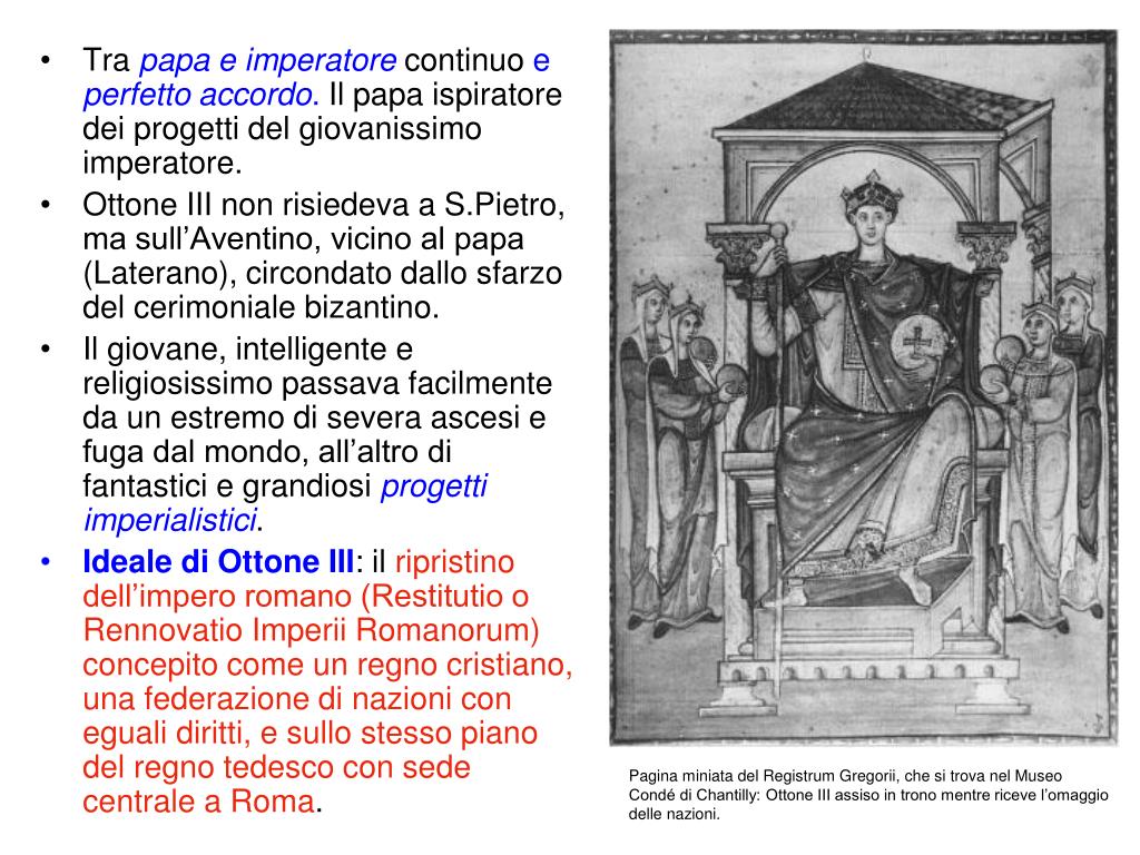 PPT - Ottone I e il “rinnovo” dell’impero occidentale (962) PowerPoint ...