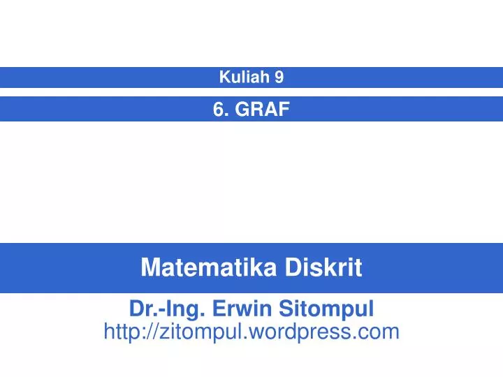 PPT - Matematika Diskrit PowerPoint Presentation, free download - ID ...