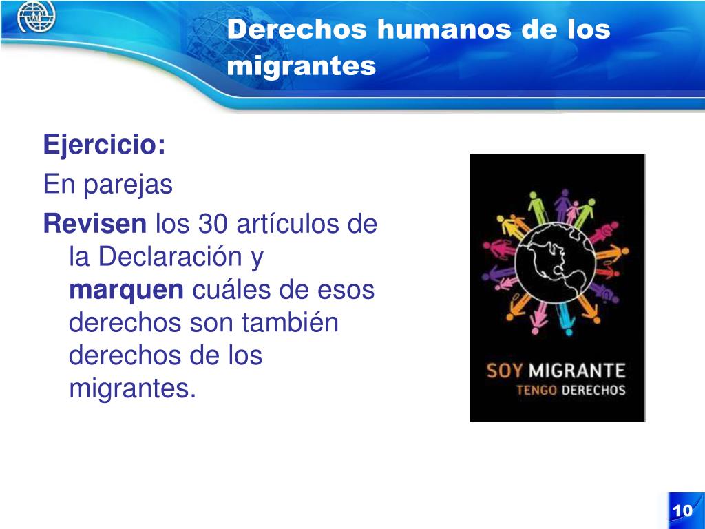 PPT - Organización Internacional para las migraciones PowerPoint ...