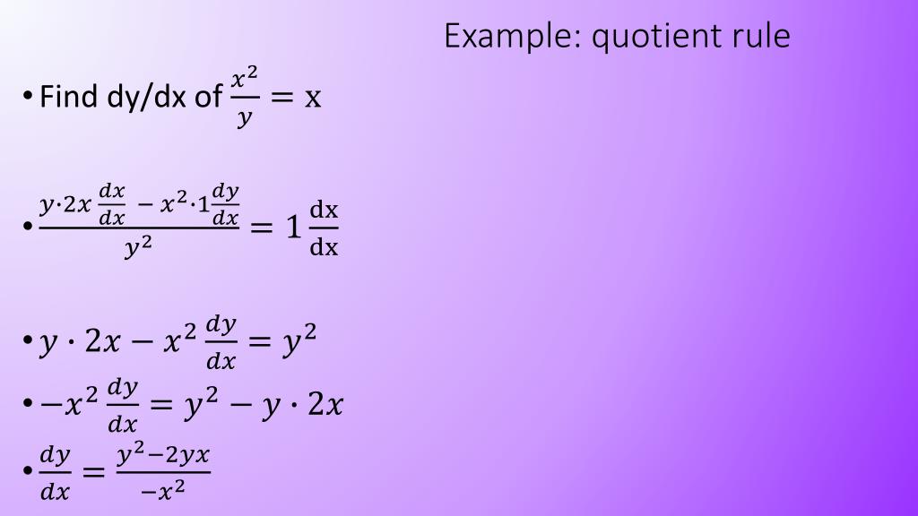 PPT - Understanding Implicit Differentiation using the Chain Rule ...
