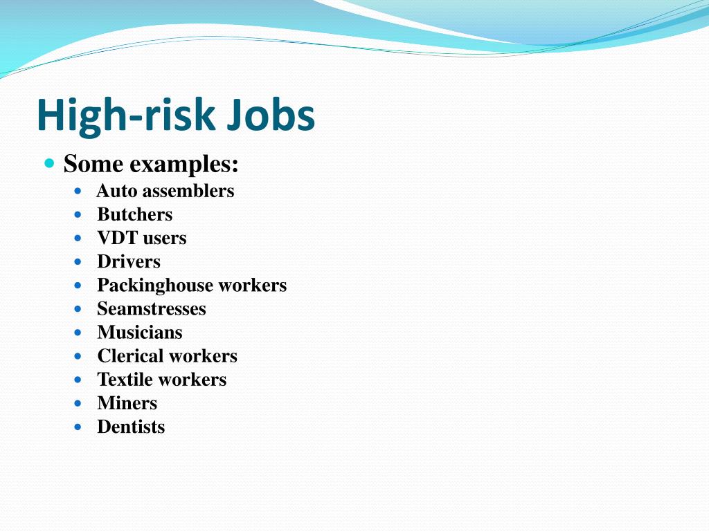 PPT - Work-related Upper Extremity Musculoskeletal Diseases PowerPoint ...
