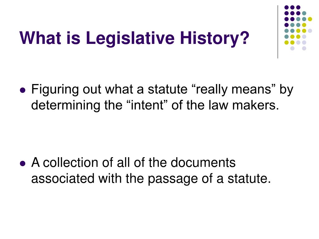 PPT - Administrative Law & Legislative History Research PowerPoint ...