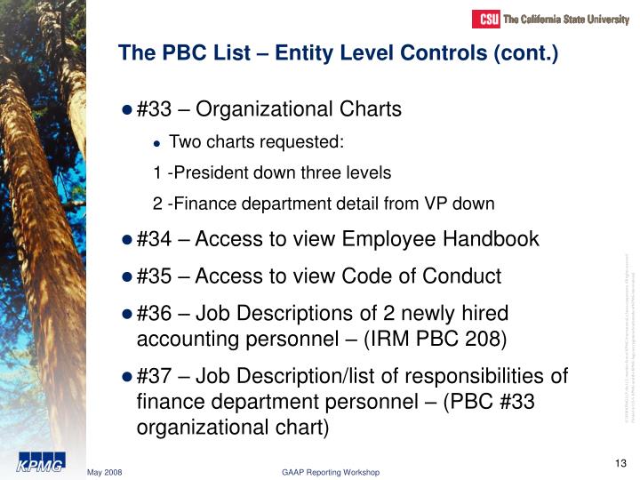 PPT - Prepared by Client (PBC) List - Part 1 Chapter 9 Presented by ...