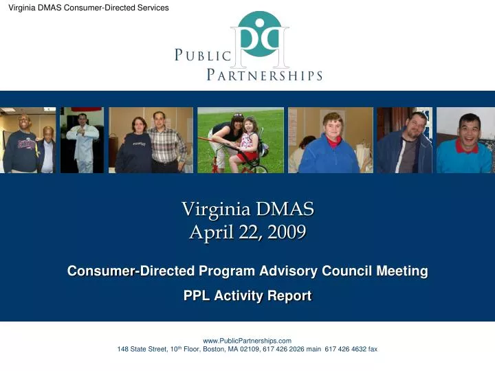 PPT - Virginia DMAS April 22, 2009 PowerPoint Presentation, free ...