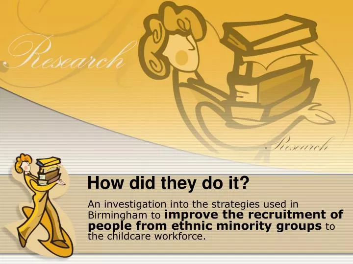 PPT - How did they do it? PowerPoint Presentation, free download - ID ...