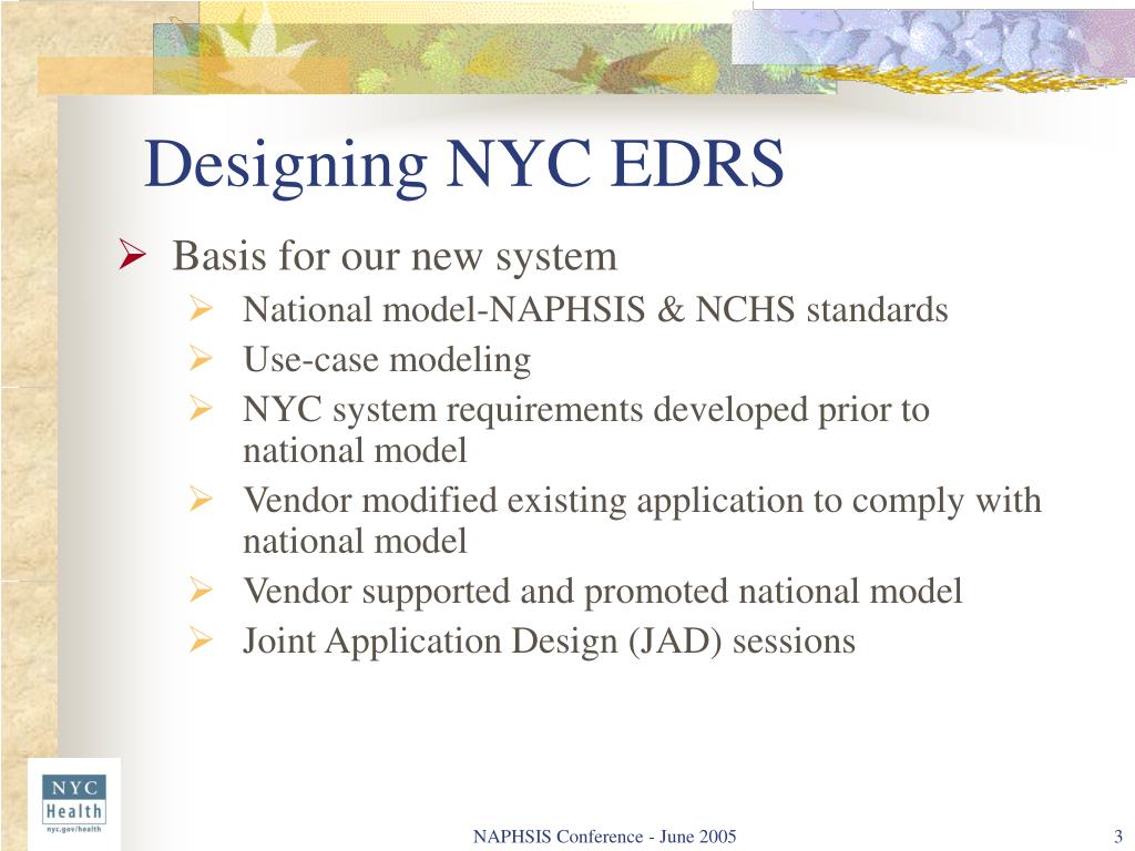 PPT - Electronic Death Registration System (EDRS): New York City’s ...