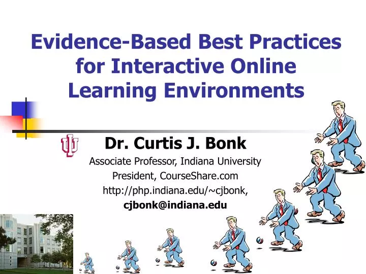 PPT - Evidence-Based Best Practices for Interactive Online Learning ...
