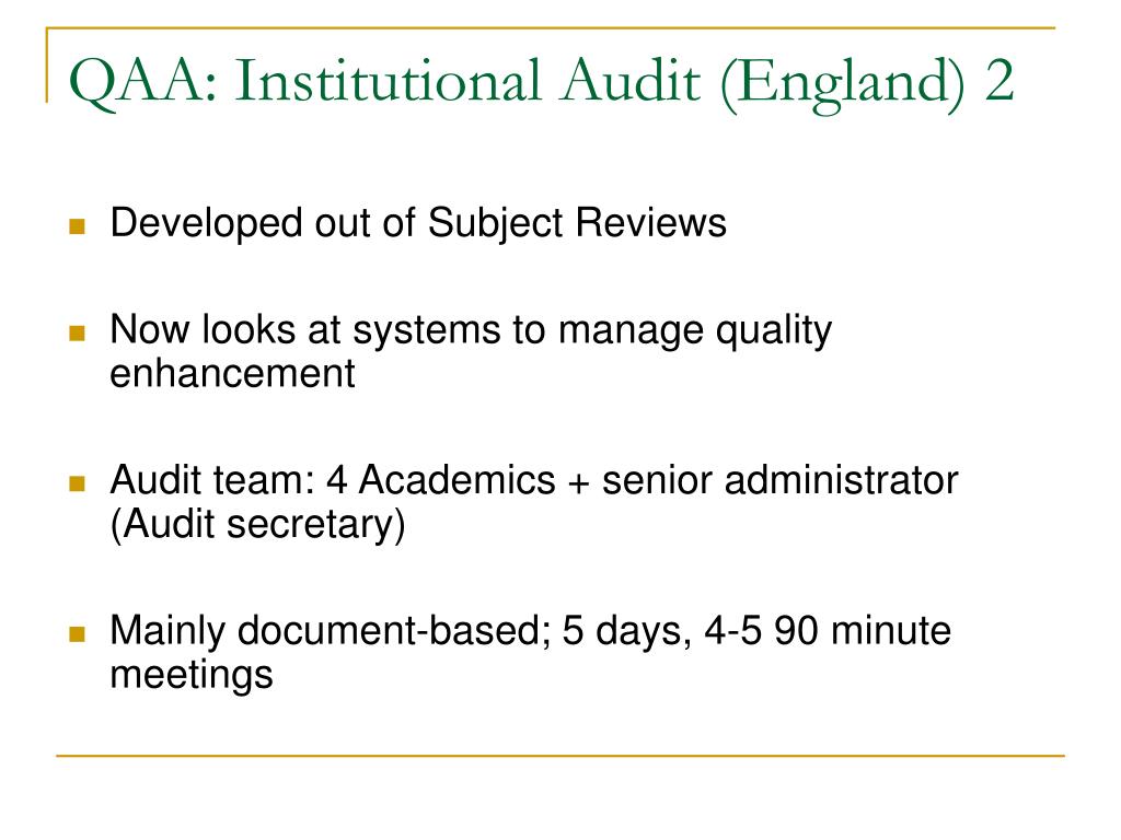 PPT - Quality Assurance in Masters Programmes PowerPoint Presentation ...