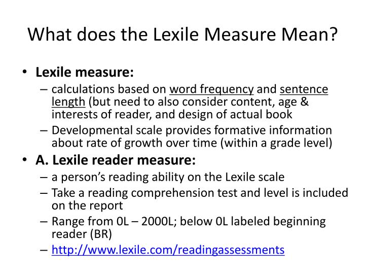 PPT - Making Sense of Leveled Reading Systems PowerPoint Presentation ...