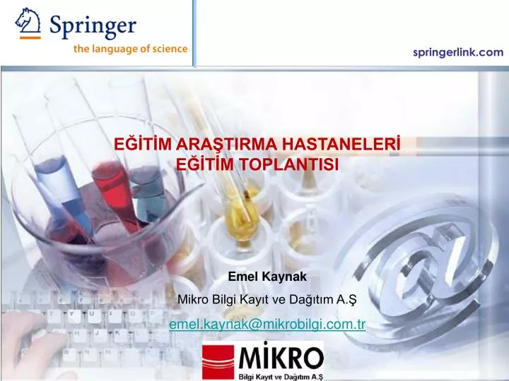 PPT - springerlink PowerPoint Presentation, free download - ID:4062960