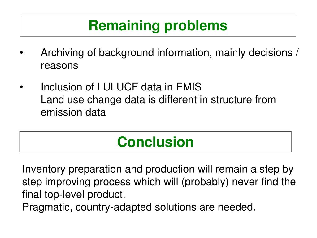 PPT - Enhancing National Inventory Management Systems for Climate ...