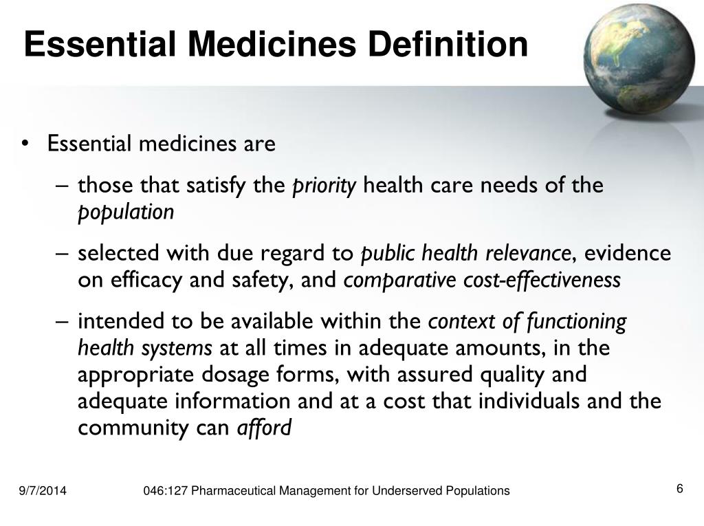 PPT - Drug Management Cycle: Selection Essential Drugs Treatment ...