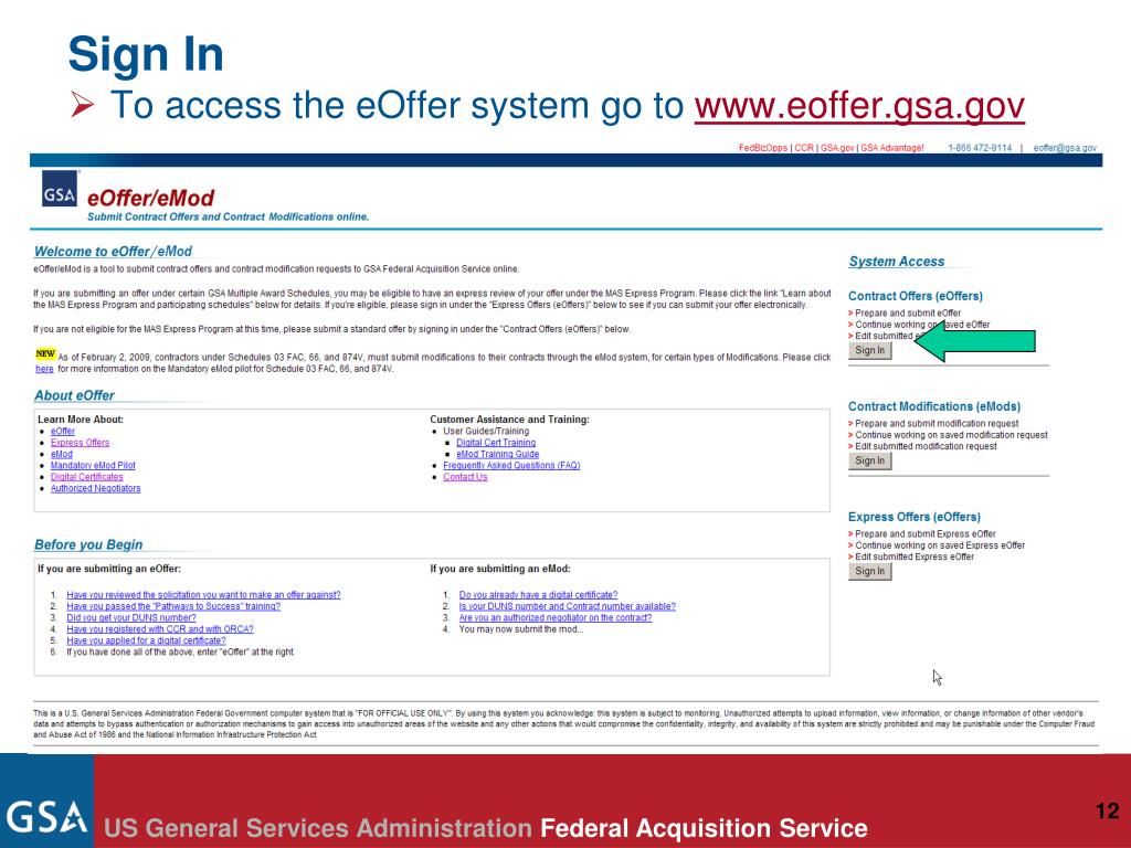 PPT - eOffer/eMod Training Keonia Cobbins Systems Development Office of ...