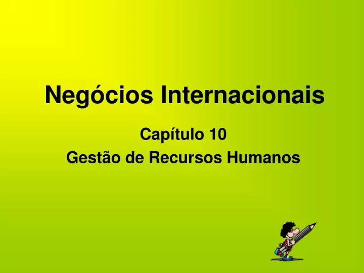 PPT - Negócios Internacionais PowerPoint Presentation, free download ...