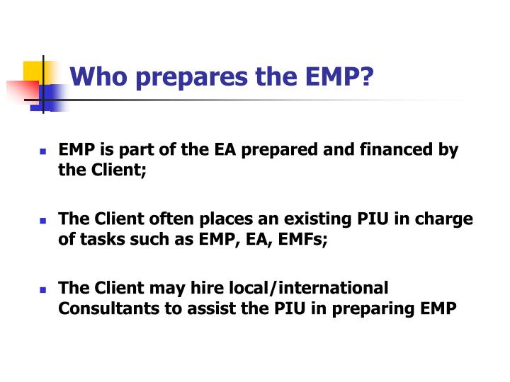 PPT - Introduction to Environmental Management Plan (EMP) PowerPoint ...