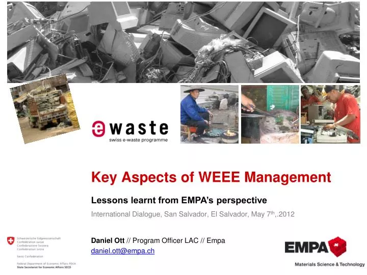 PPT - Key Aspects of WEEE Management PowerPoint Presentation, free ...