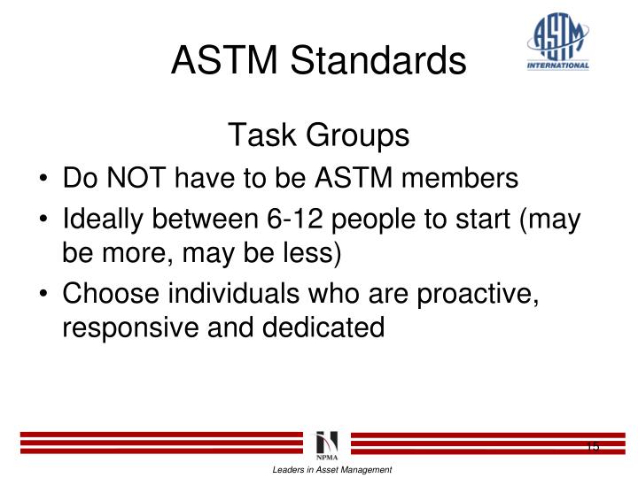 PPT - ASTM Standards and Property Management PowerPoint Presentation ...