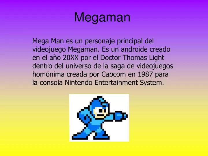 PPT - Megaman PowerPoint Presentation, free download - ID:4067246