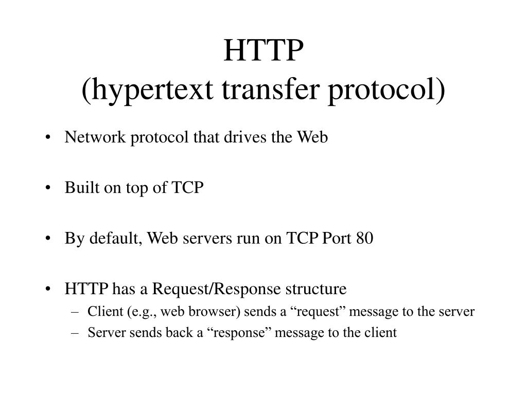 PPT - Understanding TCP/IP Protocols and HTTP Communication for ...
