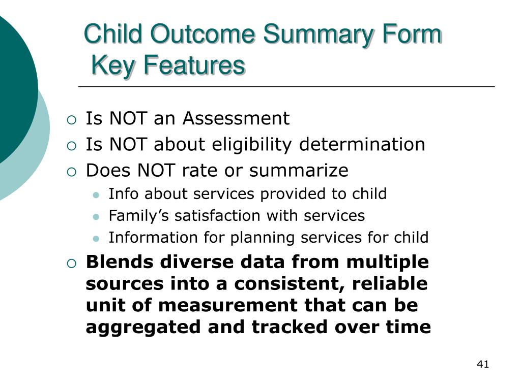 PPT - Measuring Early Childhood Outcomes Idaho Early Childhood Special ...