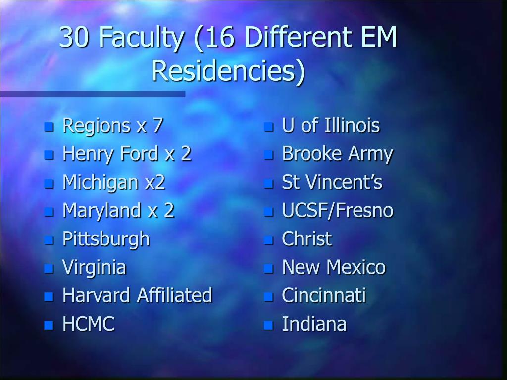 PPT - Regions Emergency Medicine Residency PowerPoint Presentation ...