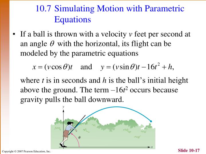 PPT - Parametric Equations PowerPoint Presentation - ID:4070060