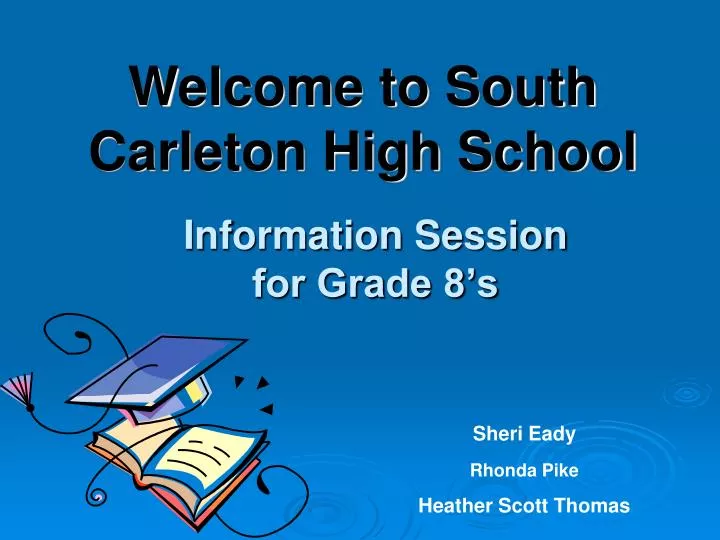 PPT - Information Session for Grade 8’s PowerPoint Presentation, free ...
